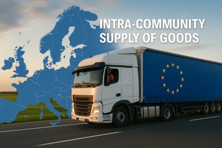 What Is An Intra-Community Supply Of Goods (ICS)? | Intertax
